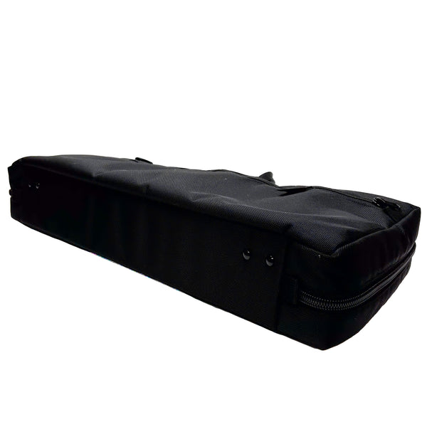 Custom Bass Flute Fitted Casecover with Peg Stand Box – Crescendo Bags
